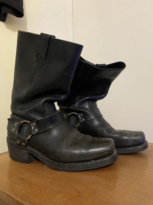 Vintage Vintage Harley Davidson Leather Boots | Grailed