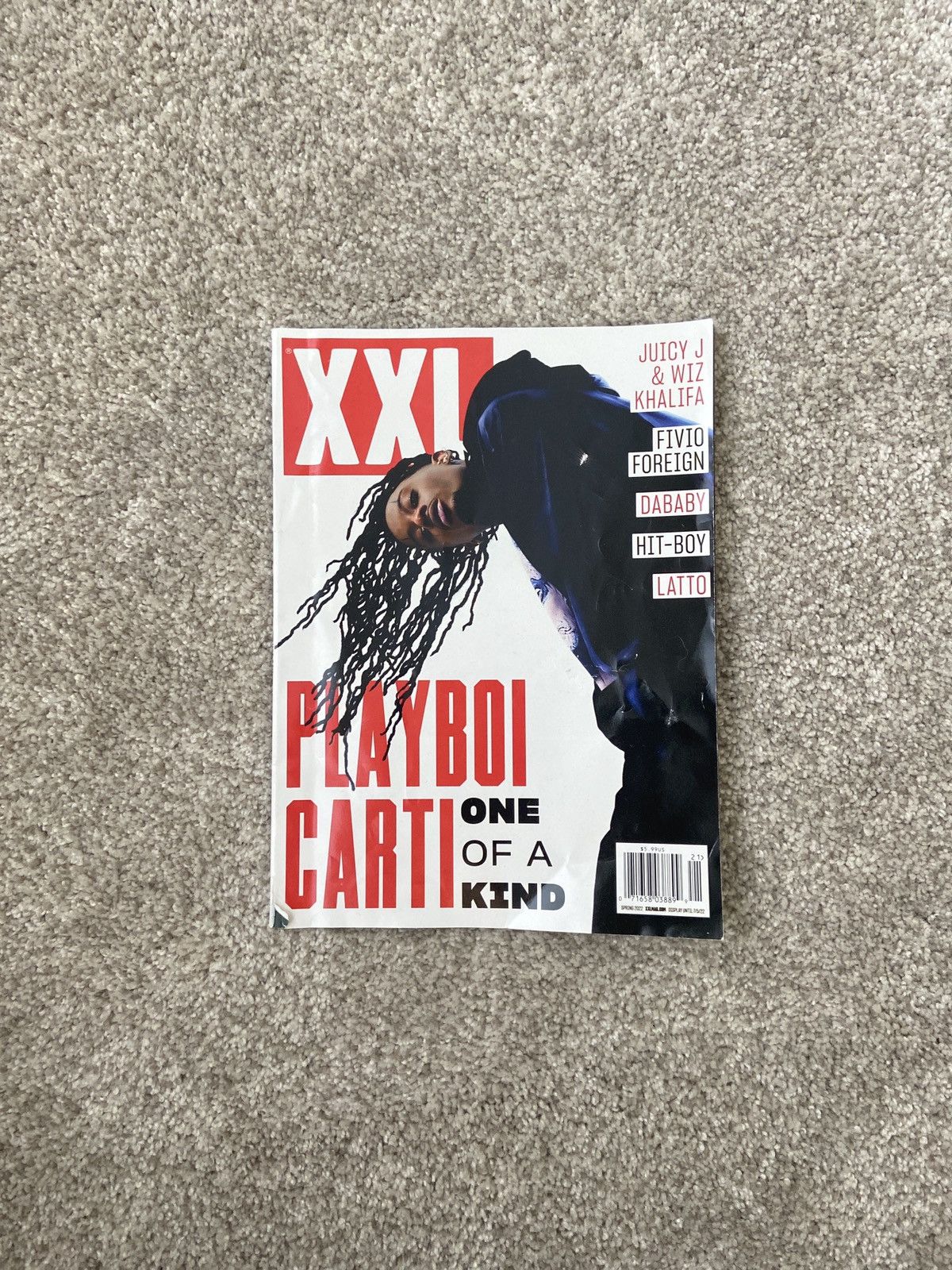 Playboi Carti *SOLD OUT* PLAYBOI CARTI XXL MAGAZINE ONE OF A KIND | Grailed