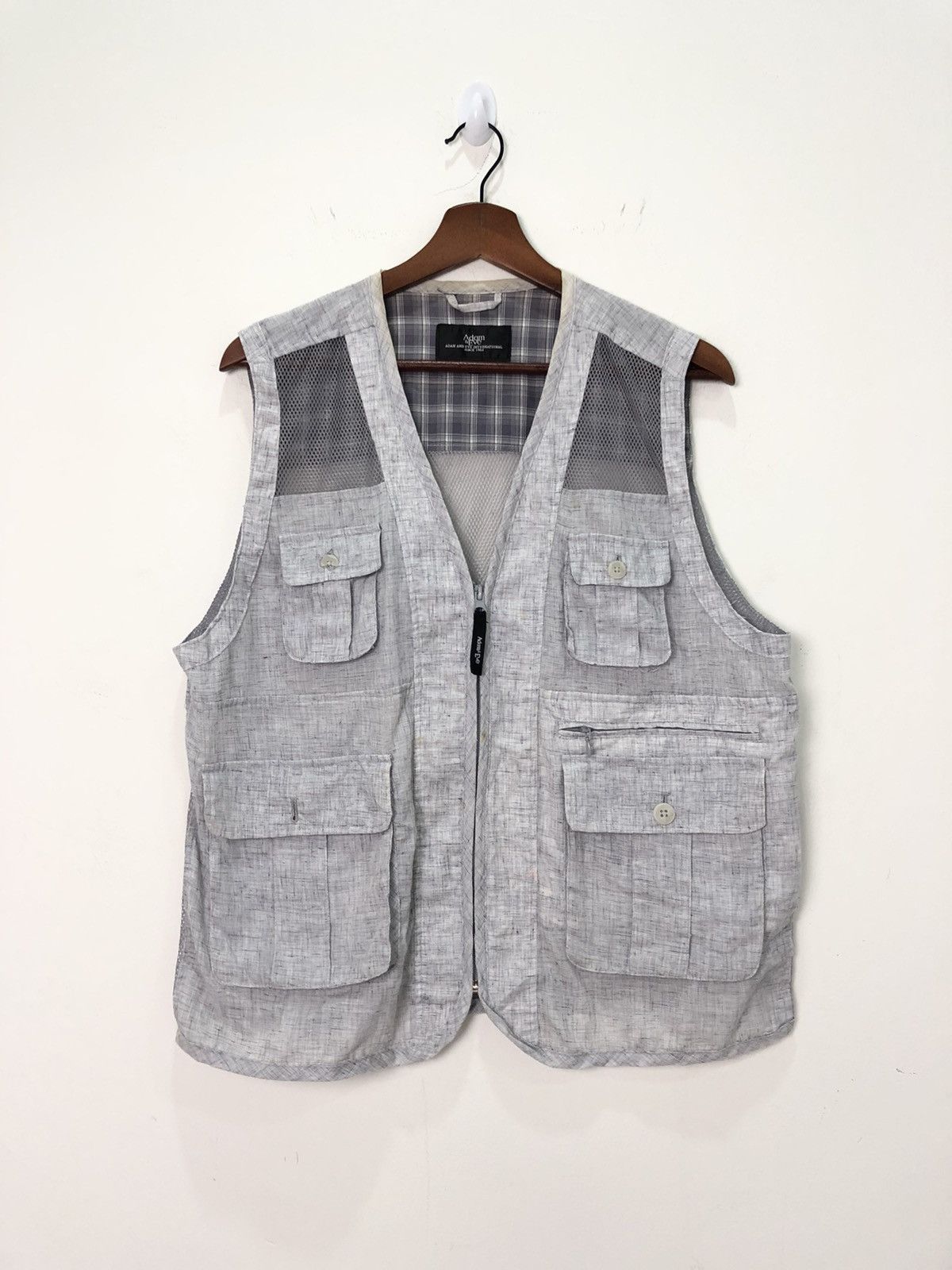 Tracey Vest Vintage Japanese Brand Adam & Eve 1968 Mesh Tactical Vest ...