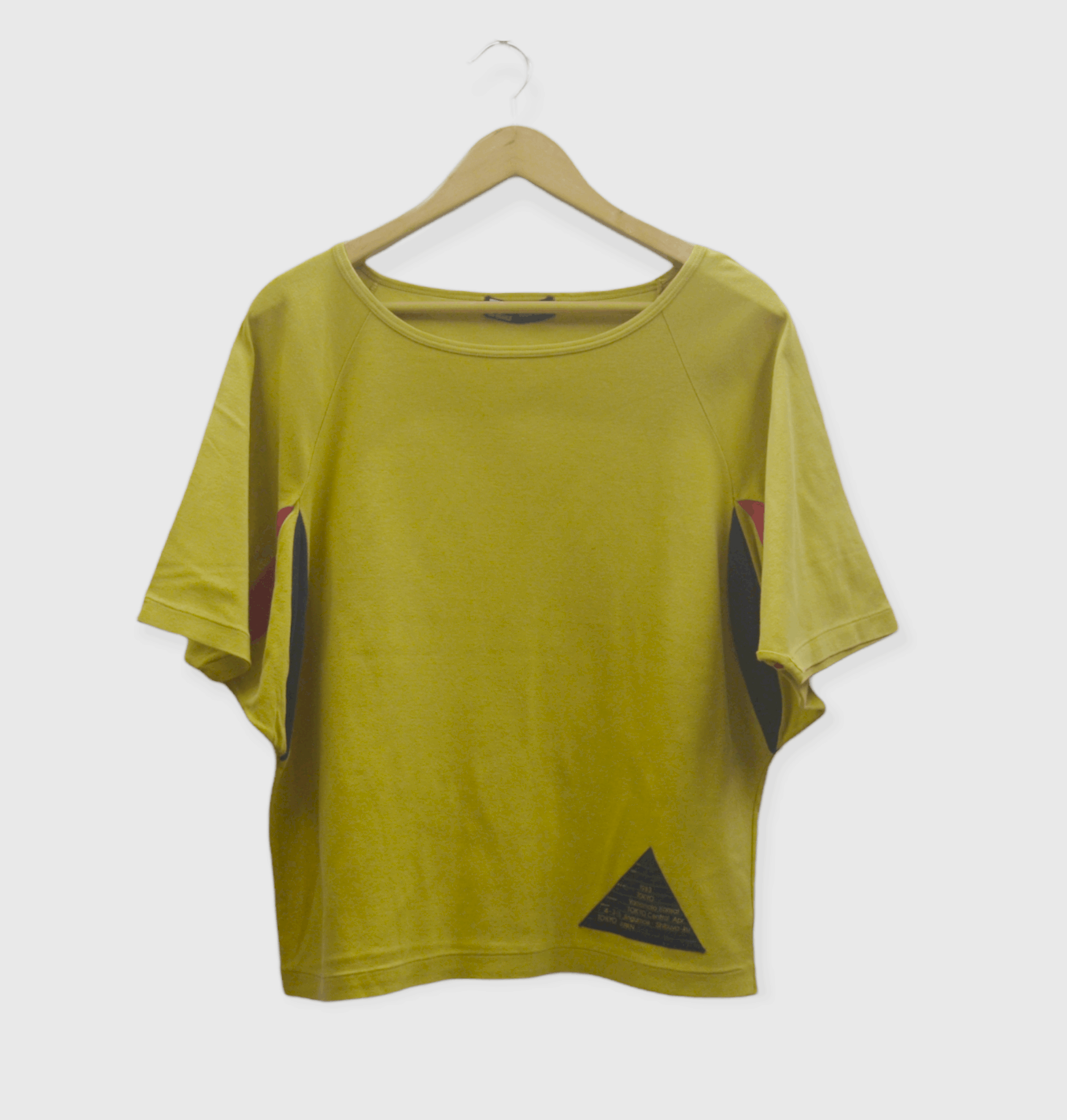 Kansai Yamamoto Vintage 80s Kansai Bat Wing Wide Neck T-shirt | Grailed