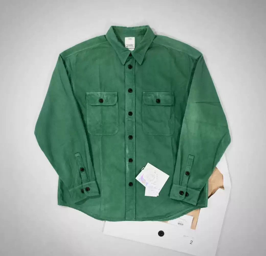 Visvim Visvim 20ss Lumber shirt L/S uneven dye | Grailed