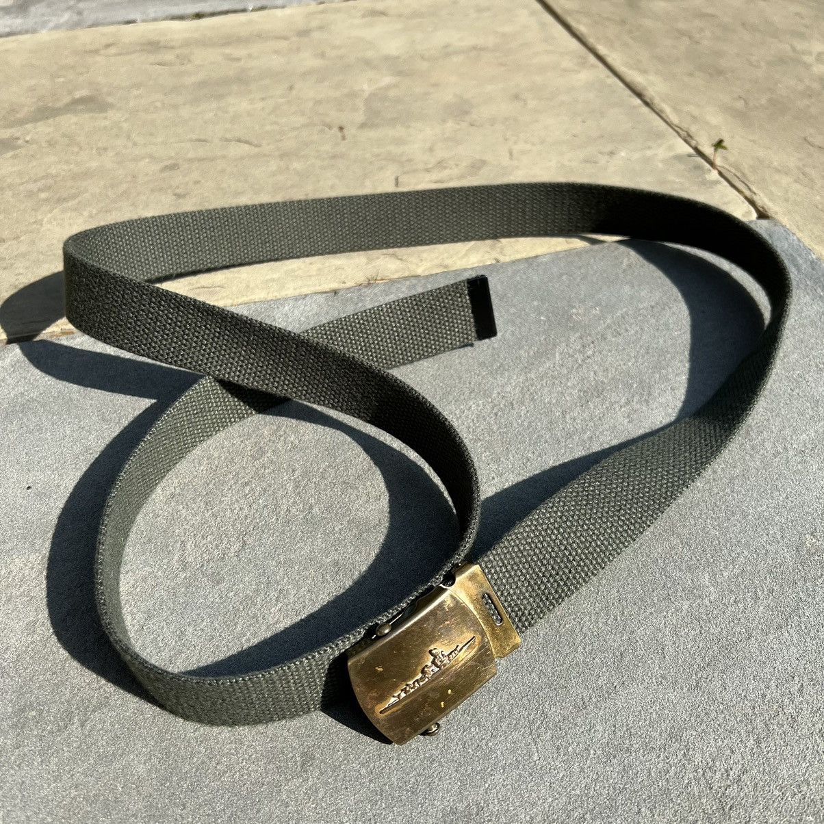 Antique × Military × Vintage Vintage Antique 1950’s Navy Ship Belt Made ...