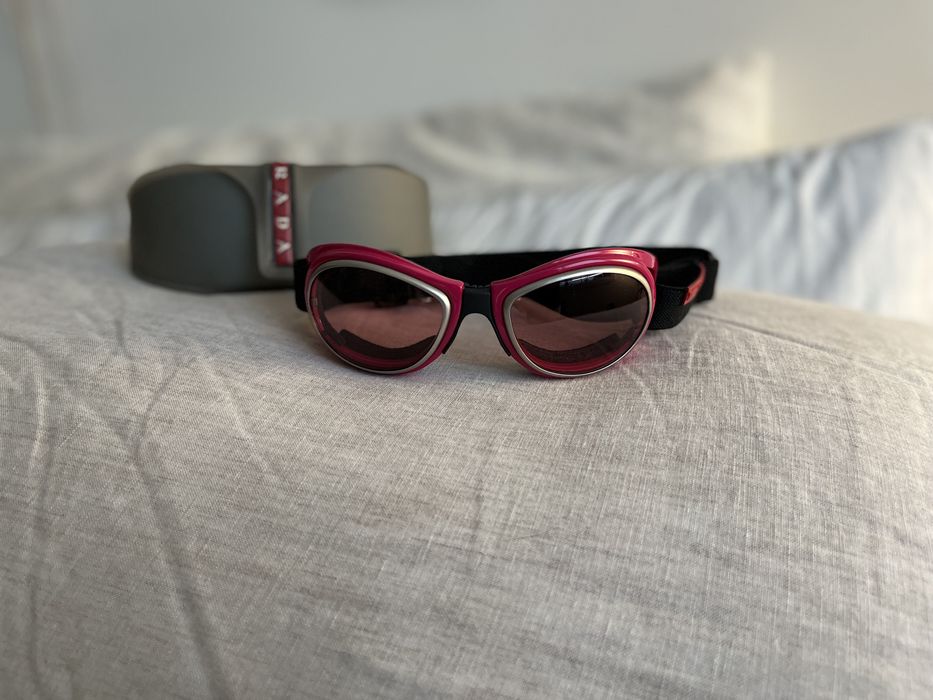 Prada Ski Goggles (Pink) | Grailed