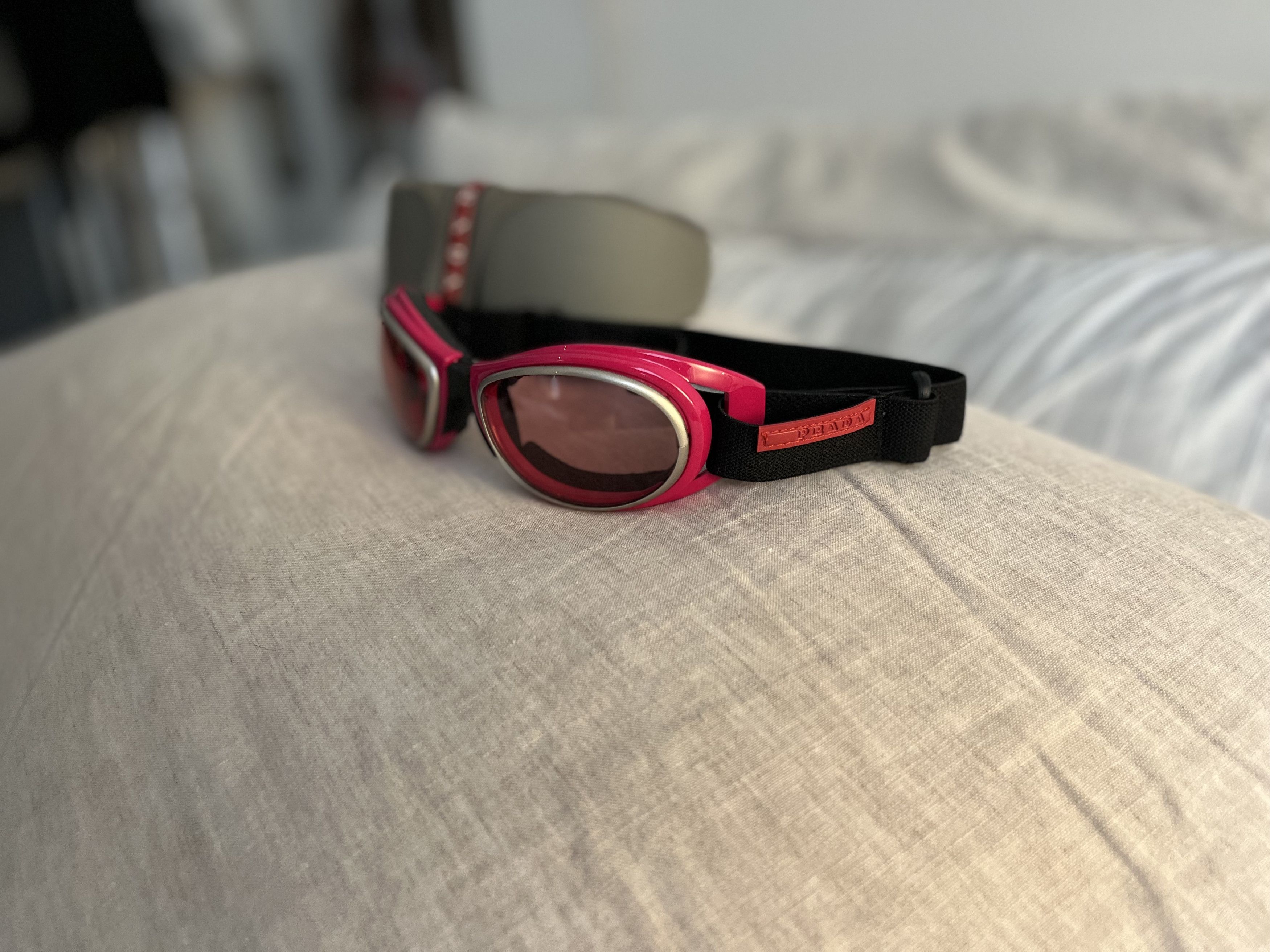 Prada Ski Goggles (Pink) | Grailed