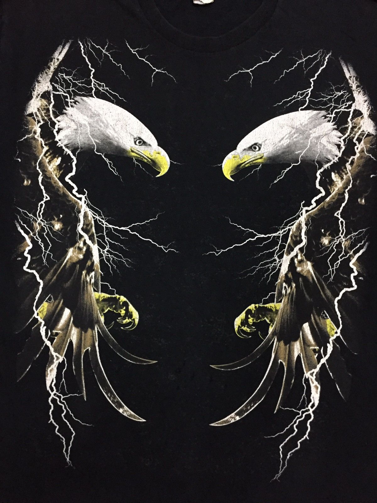 Gildan × Vintage American Thunder Eagle 🦅 Travis Scott Kanye west | Grailed