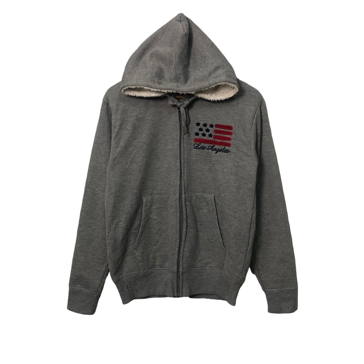Japanese Brand × Streetwear Vintage Defective Struct Zipper Ups Hoodie ...