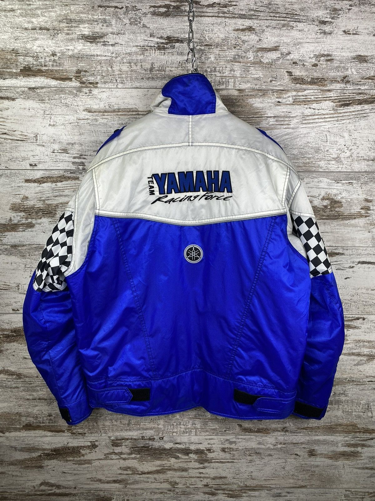 Racing × Vintage × Yamaha Mens Vintage Yamaha Jacket Racing Team Force ...