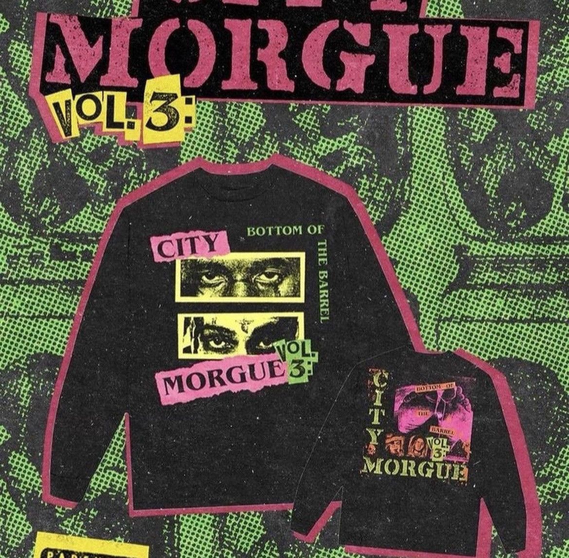 Band Tees × G59 Records × Gnarcotic CITY MORGUE VOL 3 POSTMORTEM LONG ...