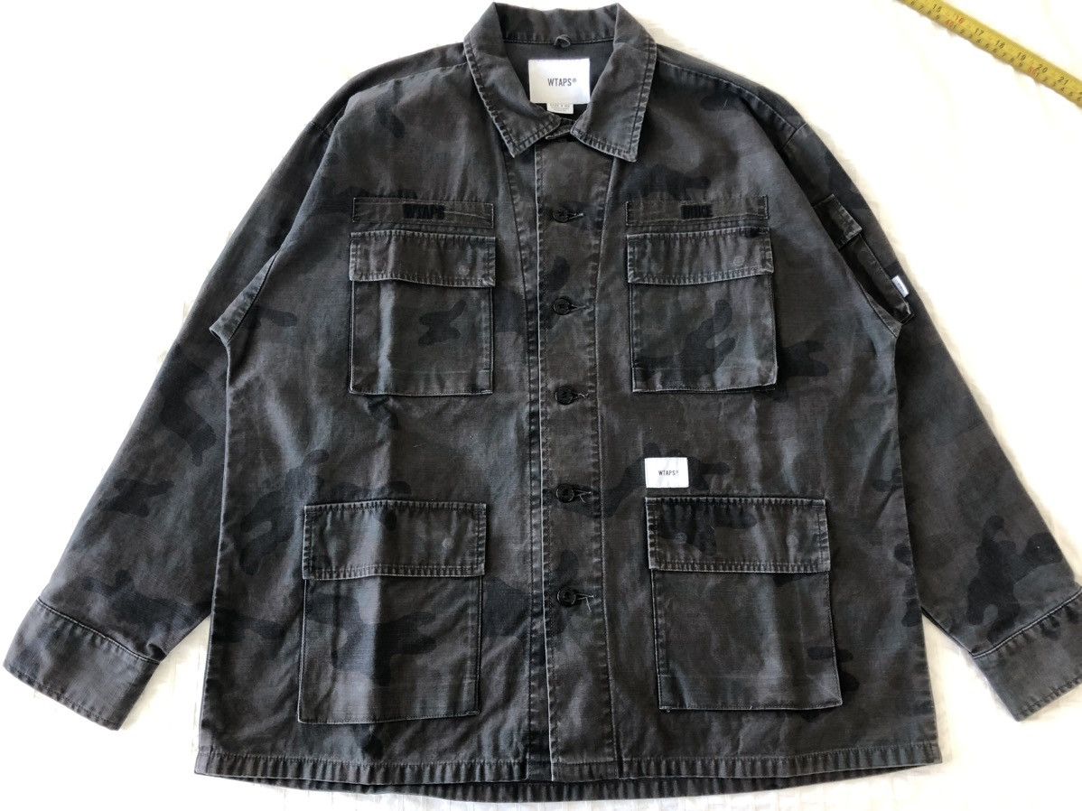 Wtaps WTAPS-JUNGLE LS-CAMO STAIN | Grailed