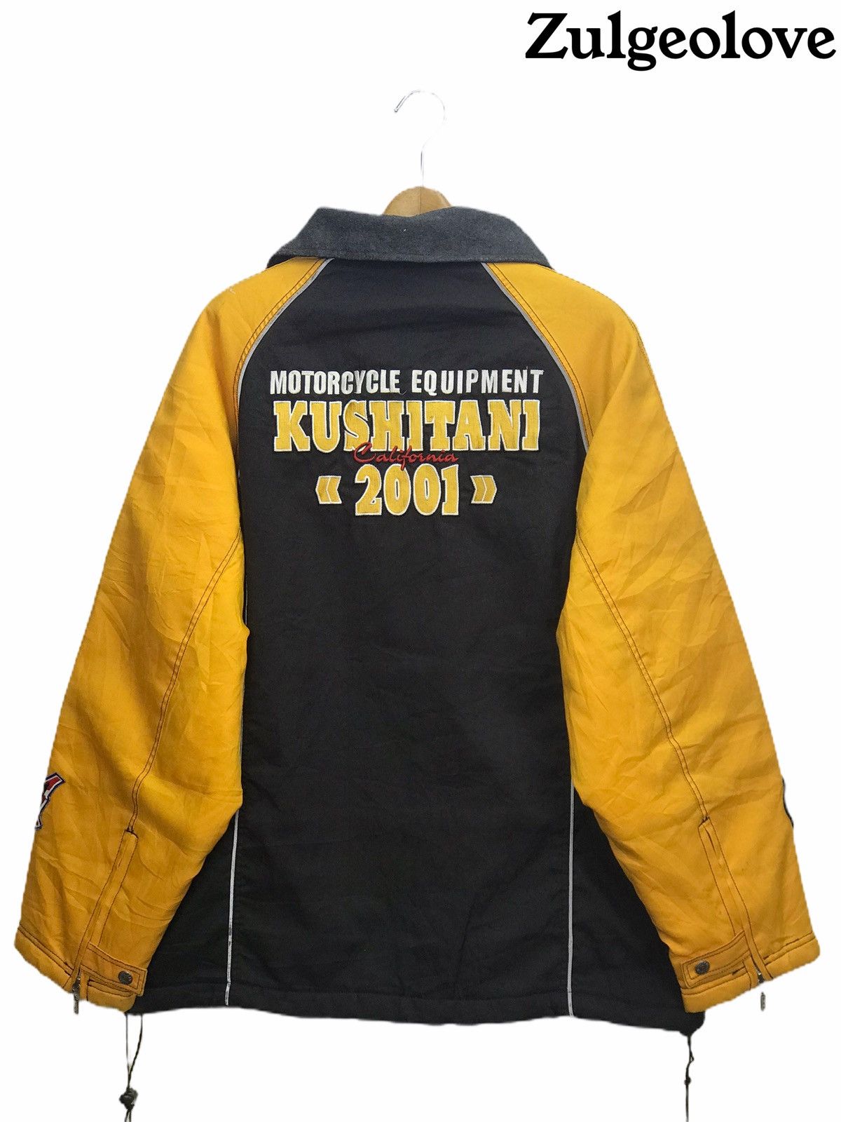 Japanese Brand × Racing × Vintage RARE !! VINTAGE KUSHITANI MOTORCYCLE ...