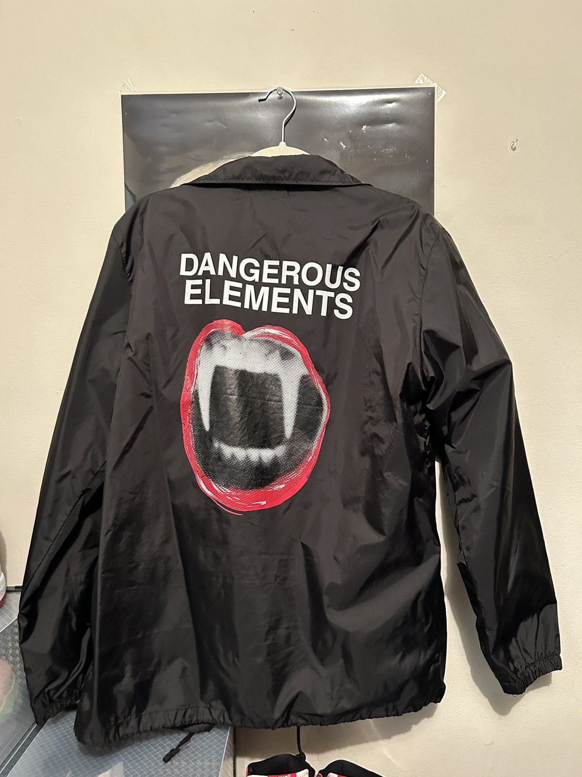 Japanese Brand × Jun Takahashi × Undercover Undercover "DANGEROUS ELEMENTS" Nylon Coach Jacket ...