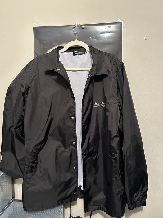 Undercover Undercover "DANGEROUS ELEMENTS" Nylon Coach Jacket | Grailed