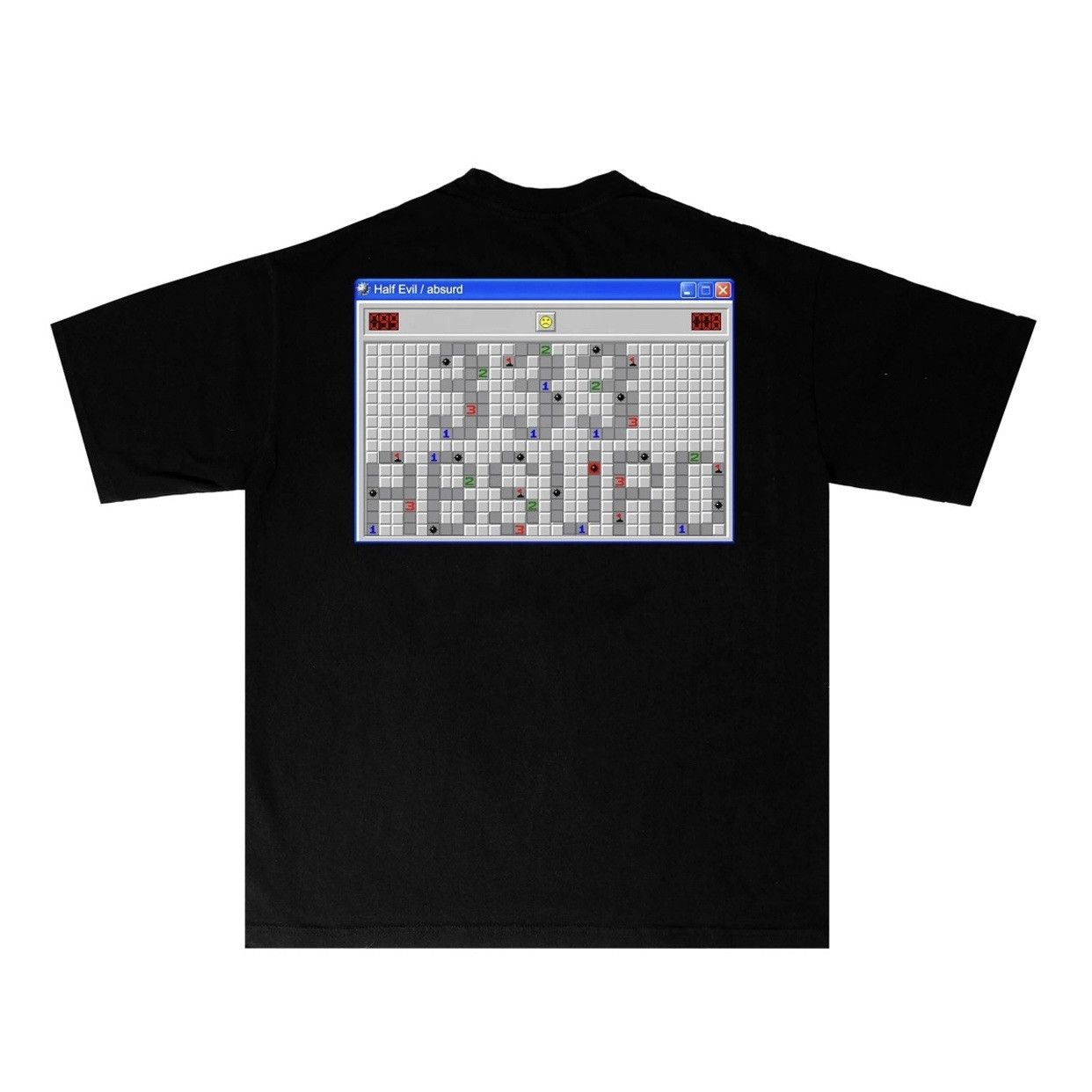 Absent × Half Evil HALF EVIL X ABSURD - SWEEPER TEE | Grailed