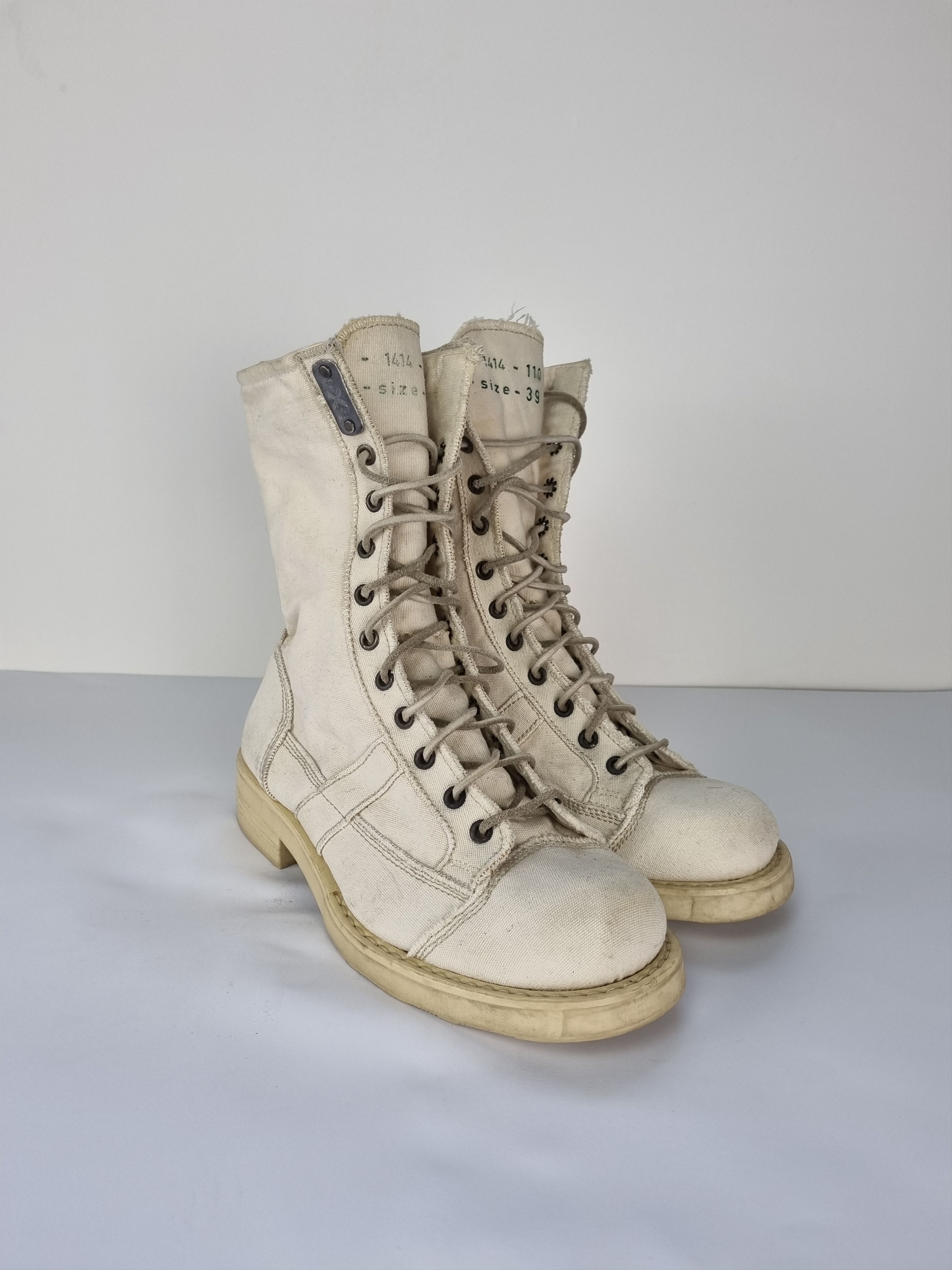 Military × Oxs Rubber Soul × Vintage OXS Vintage Boots made in Italy ...
