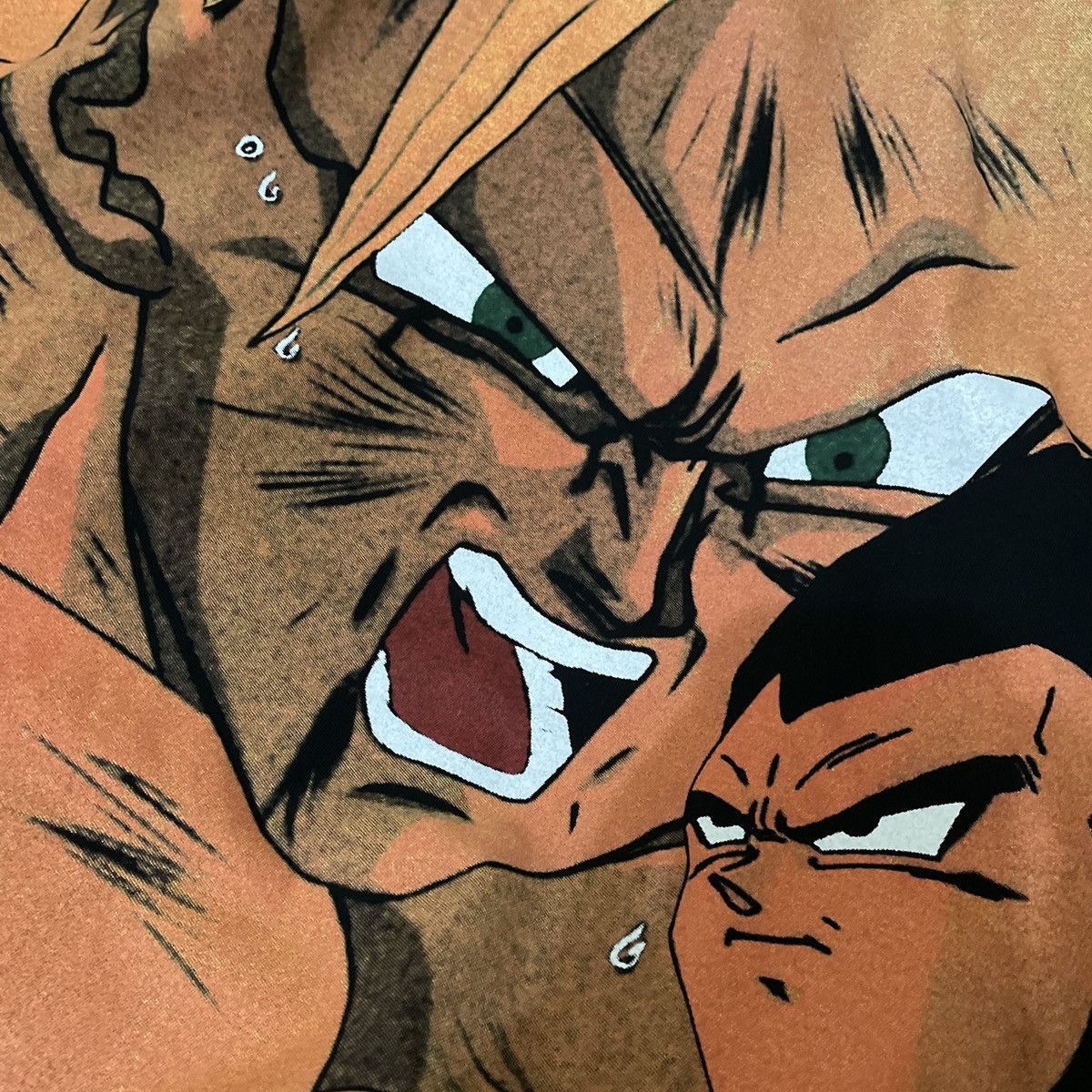 Vintage Dragon Ball Z Gogeta Fusion Reborn Anime Manga Tee Bootleg ...