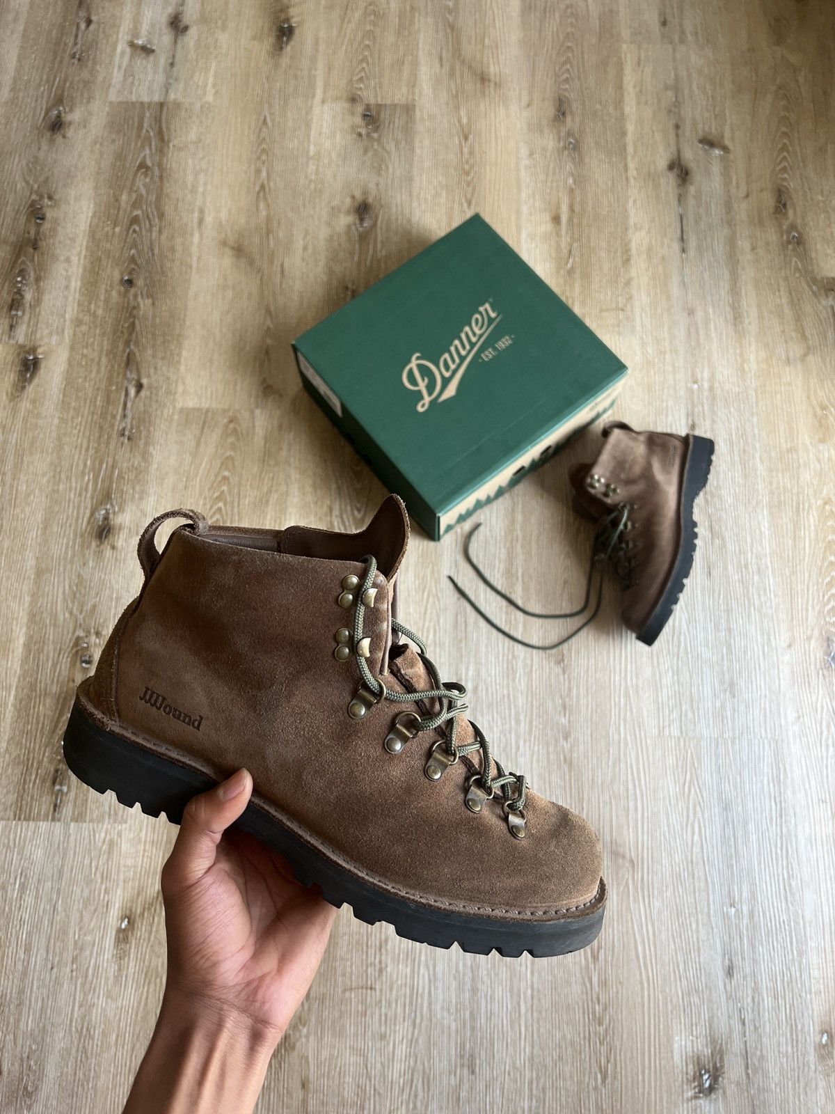 Danner × JJJJound JJJJound x Danner Mountain Light Boots | Grailed