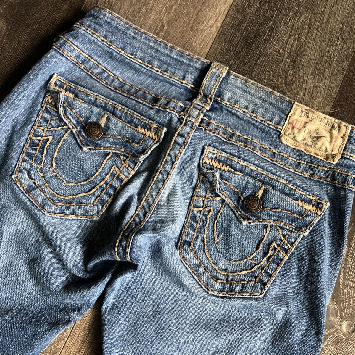 True Religion Vintage 2000s True Religion Billy Super T Stitch Denim ...