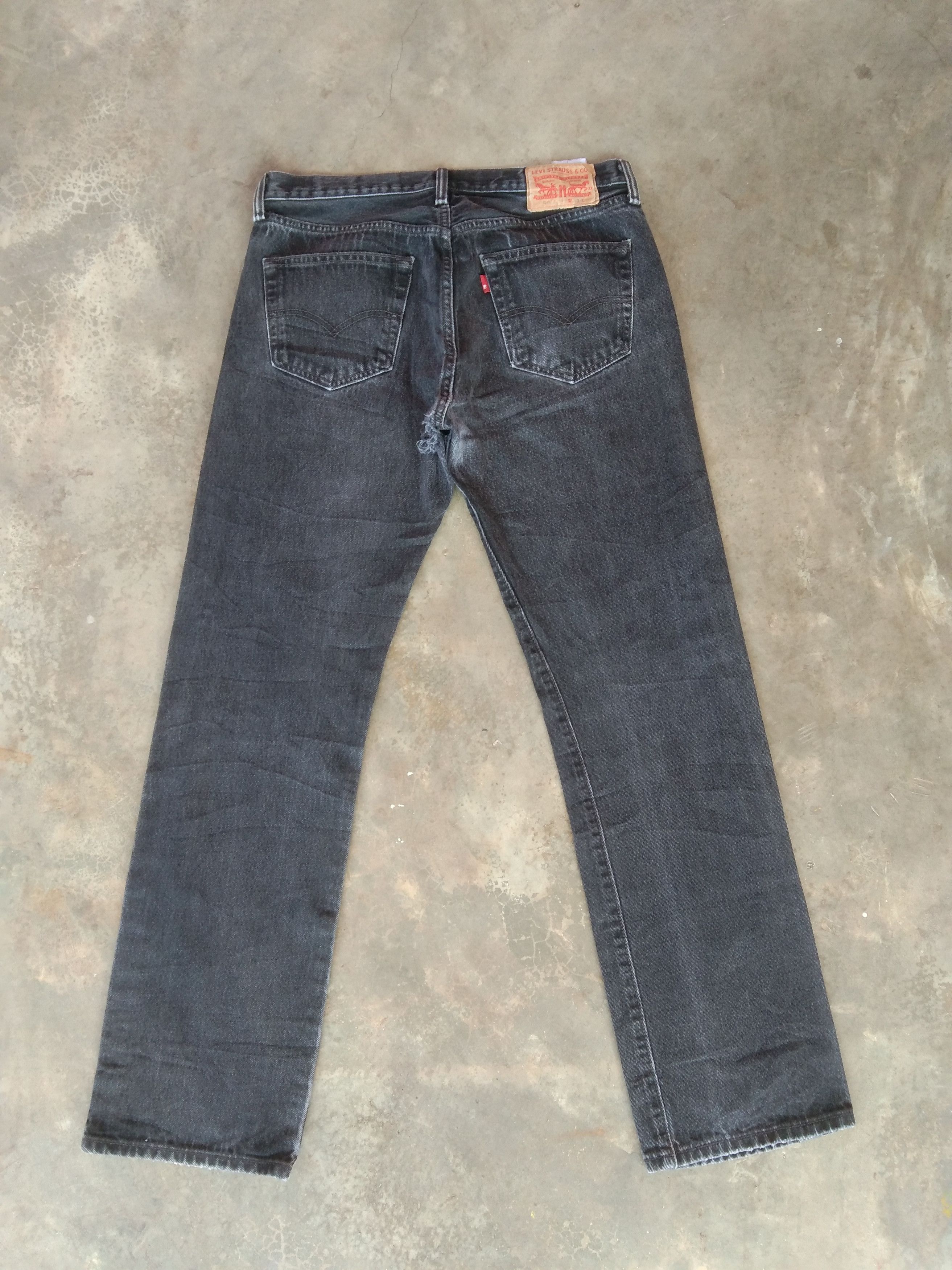 Levi's × Streetwear × Vintage Vintage Levis 501 Black Straight Leg ...