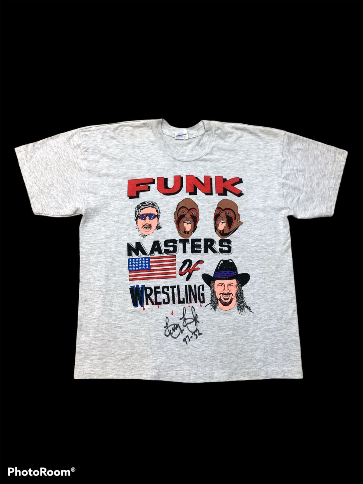Vintage × WWE × WWF 1990s FUNK MASTERS OF WRESTLING TERRY FUNK FMW WWF ...