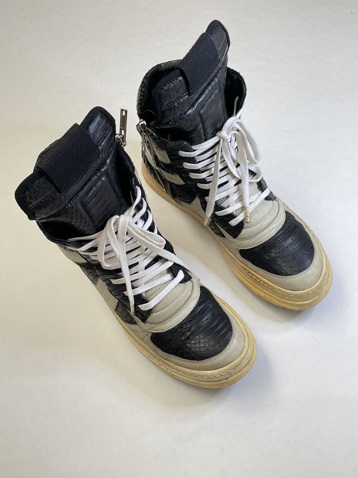 Rick Owens 1/40 Rick Owens Python Geobasket Dunk Antonioli Exclusive ...