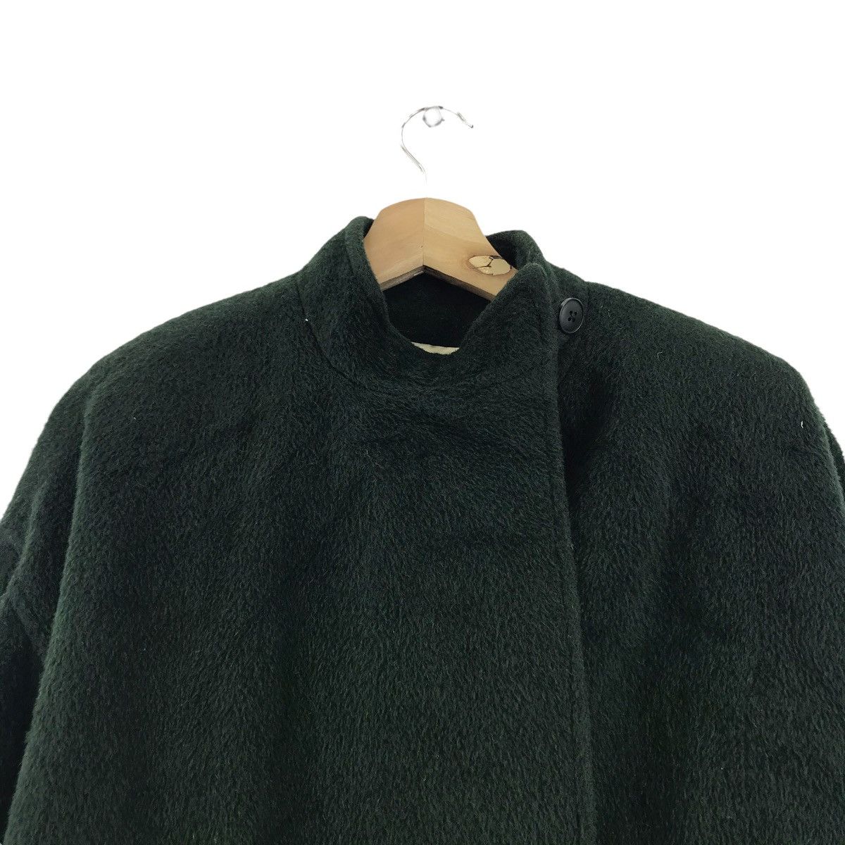 Sonia Rykiel SONIA RYKEL PARIS France Green Wool Robe Coat Jacket | Grailed