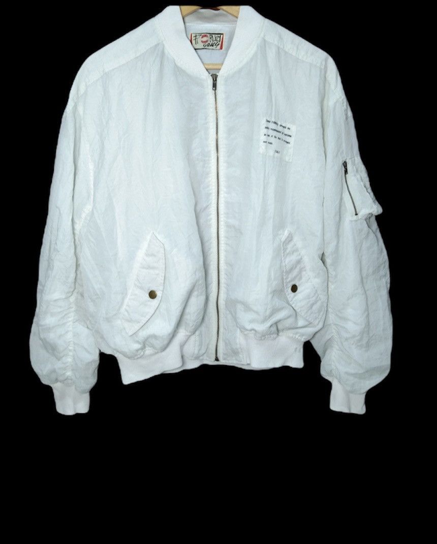 Bomber Jacket × Fiorucci × Vintage True Vintage 80’s FIORUCCI Luxury ...