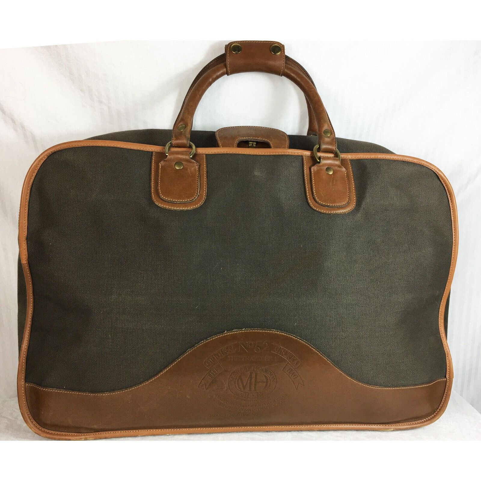 Ghurka 22x15 Vintage Ghurka No 52 The Traveler Weekender Small Suit ...