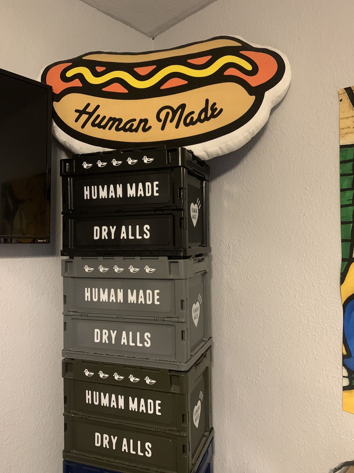 Human Made HUMAN MADE CRATE CONTAINER 20L GREY NIGO JAPAN | Grailed