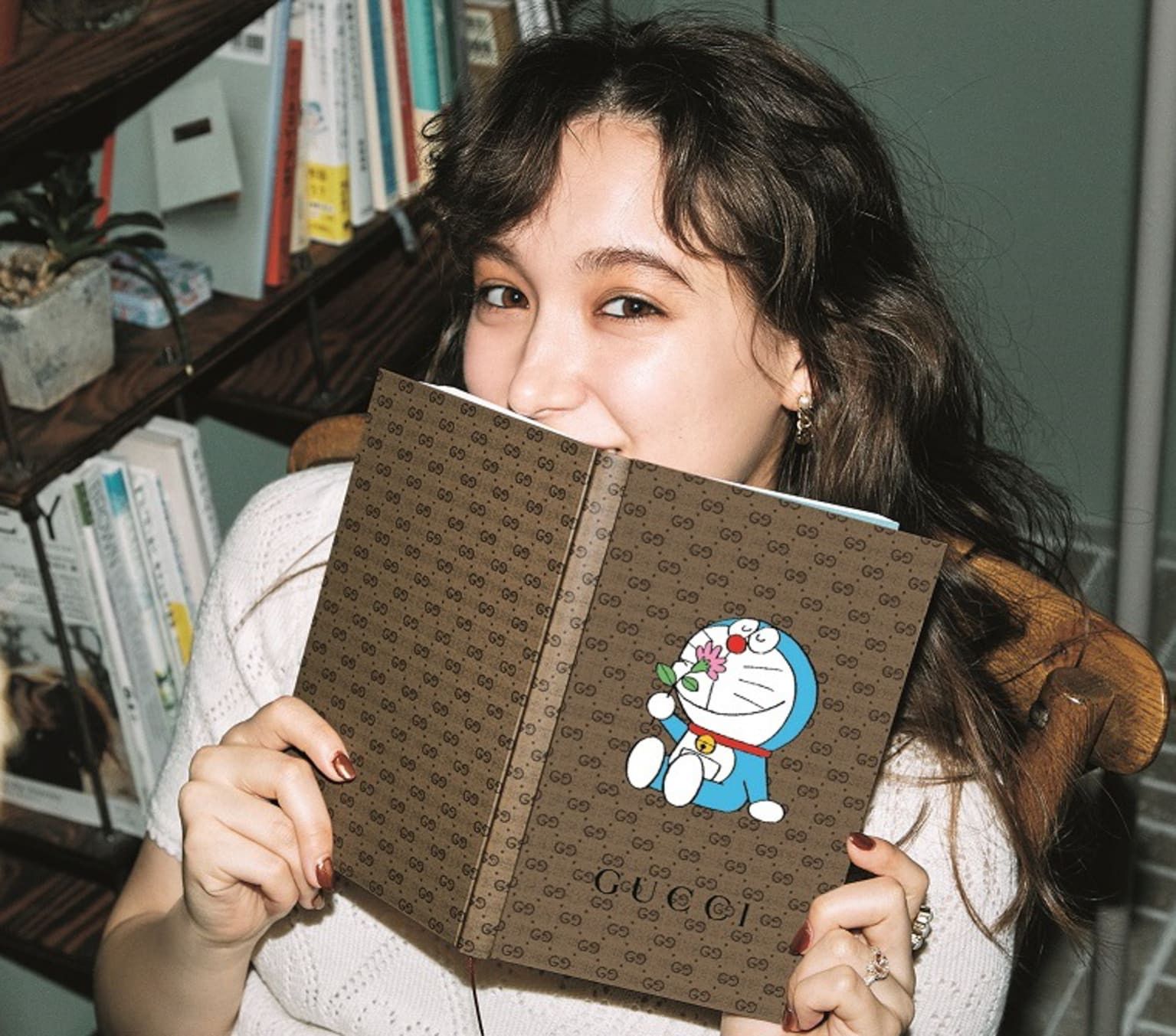 Gucci × Japanese Brand 🔥 Gucci x DORAEMON Notebook Monogram GG Journal ...