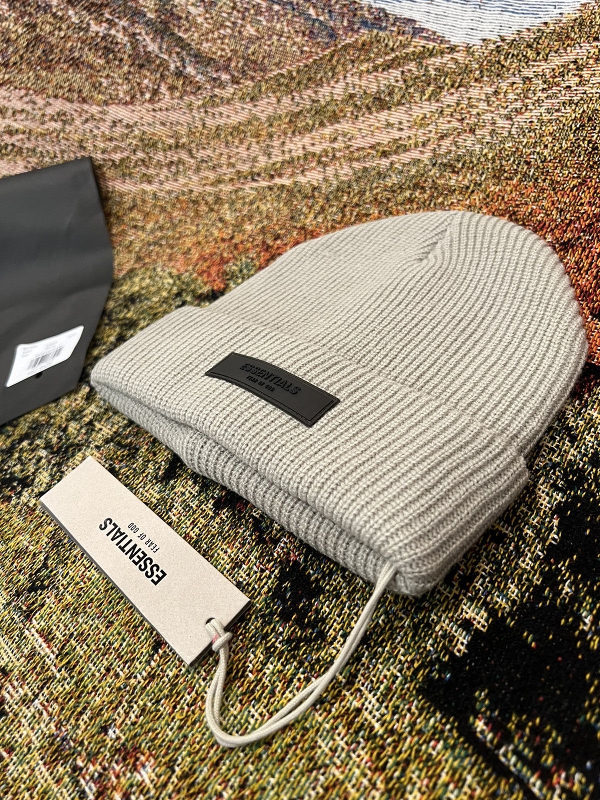 Fear of God FoG Fear of God Essentials seal Beanie | Grailed