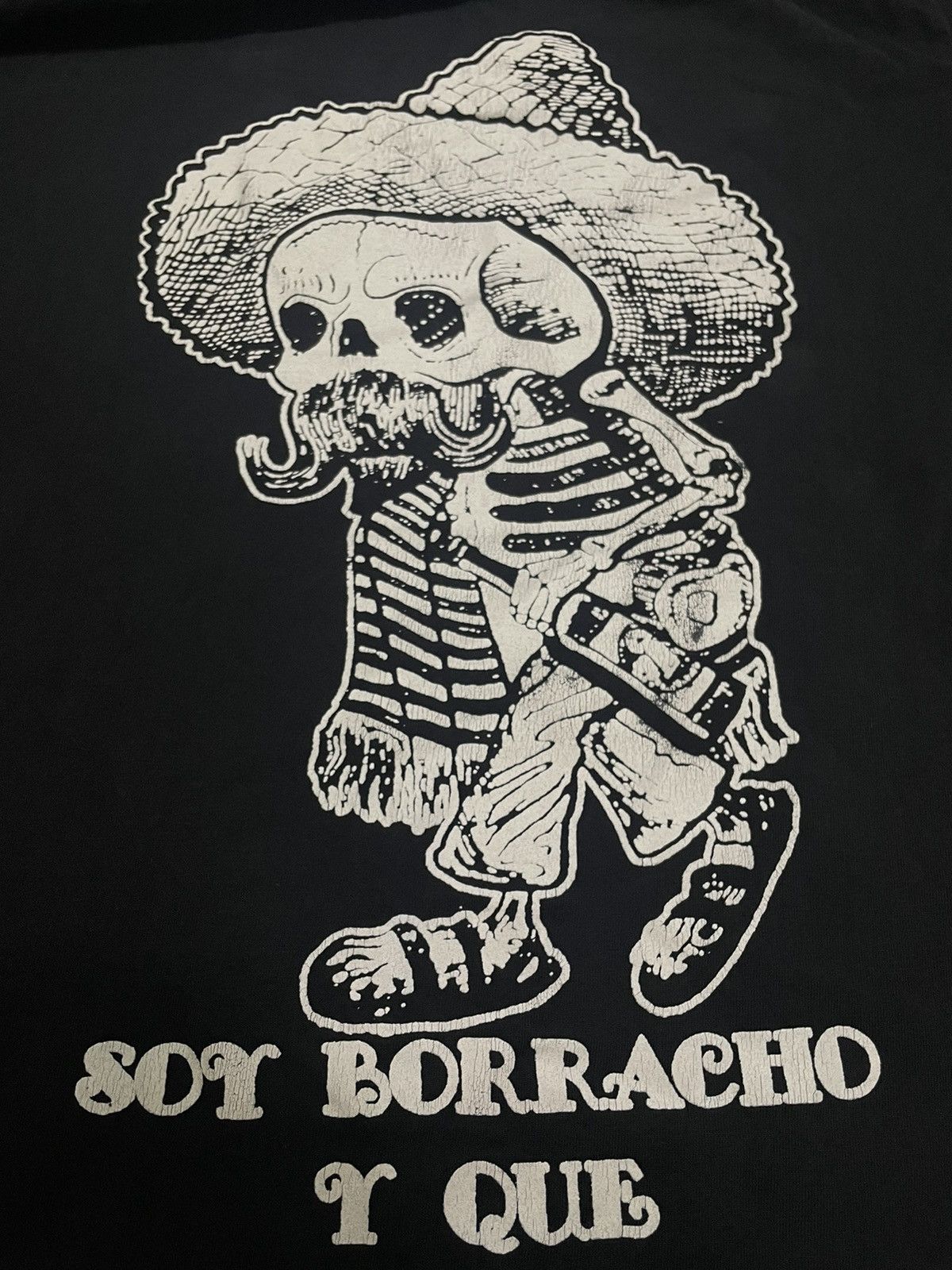 Vintage Estoy borracho skeleton | Grailed