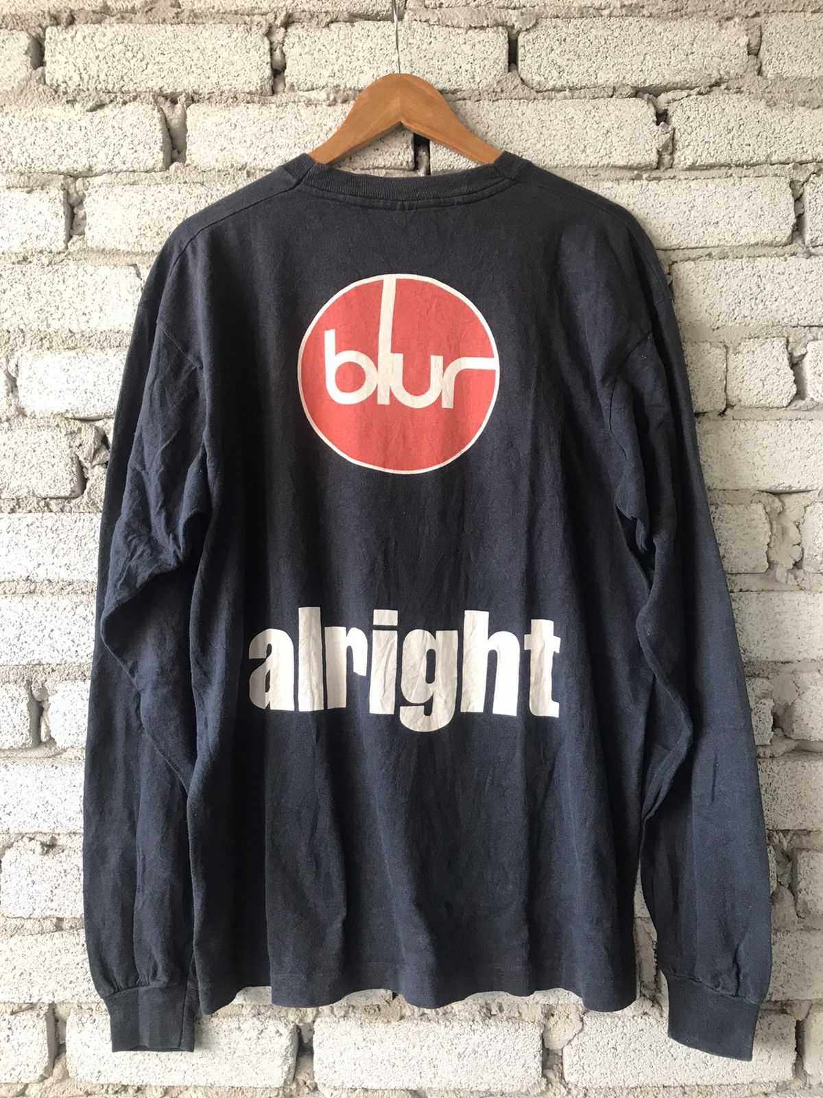 Vintage Rare Vintage Single Stitch Blur Pop Scene Long Sleeves | Grailed