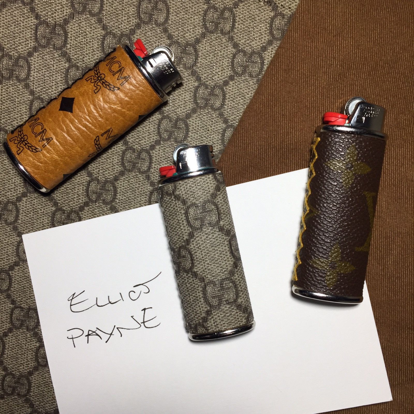 Gucci × Louis Vuitton × MCM Lighter Case | Grailed