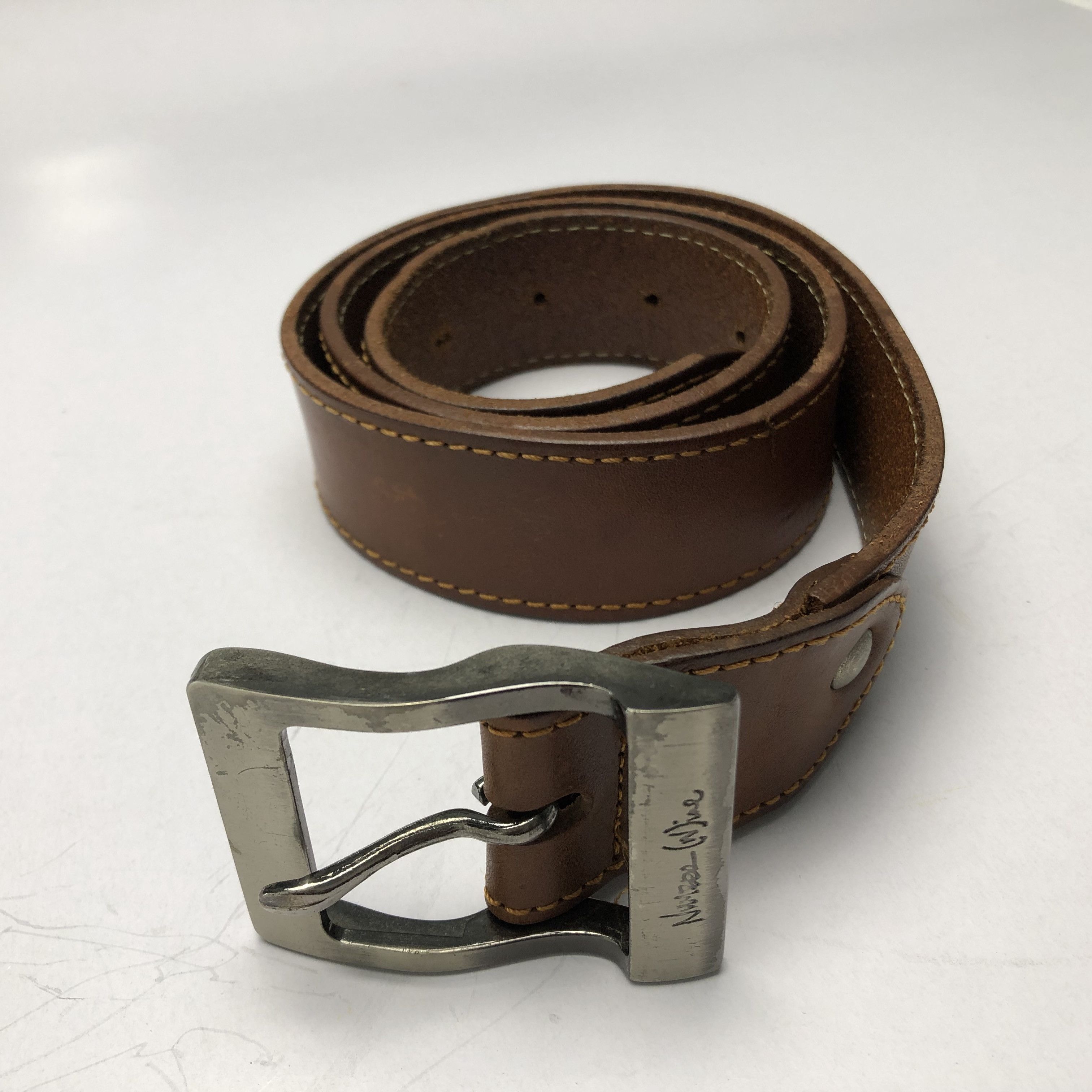 Number (N)ine × Streetwear Vintage Number Nine Leather Nice Belts | Grailed