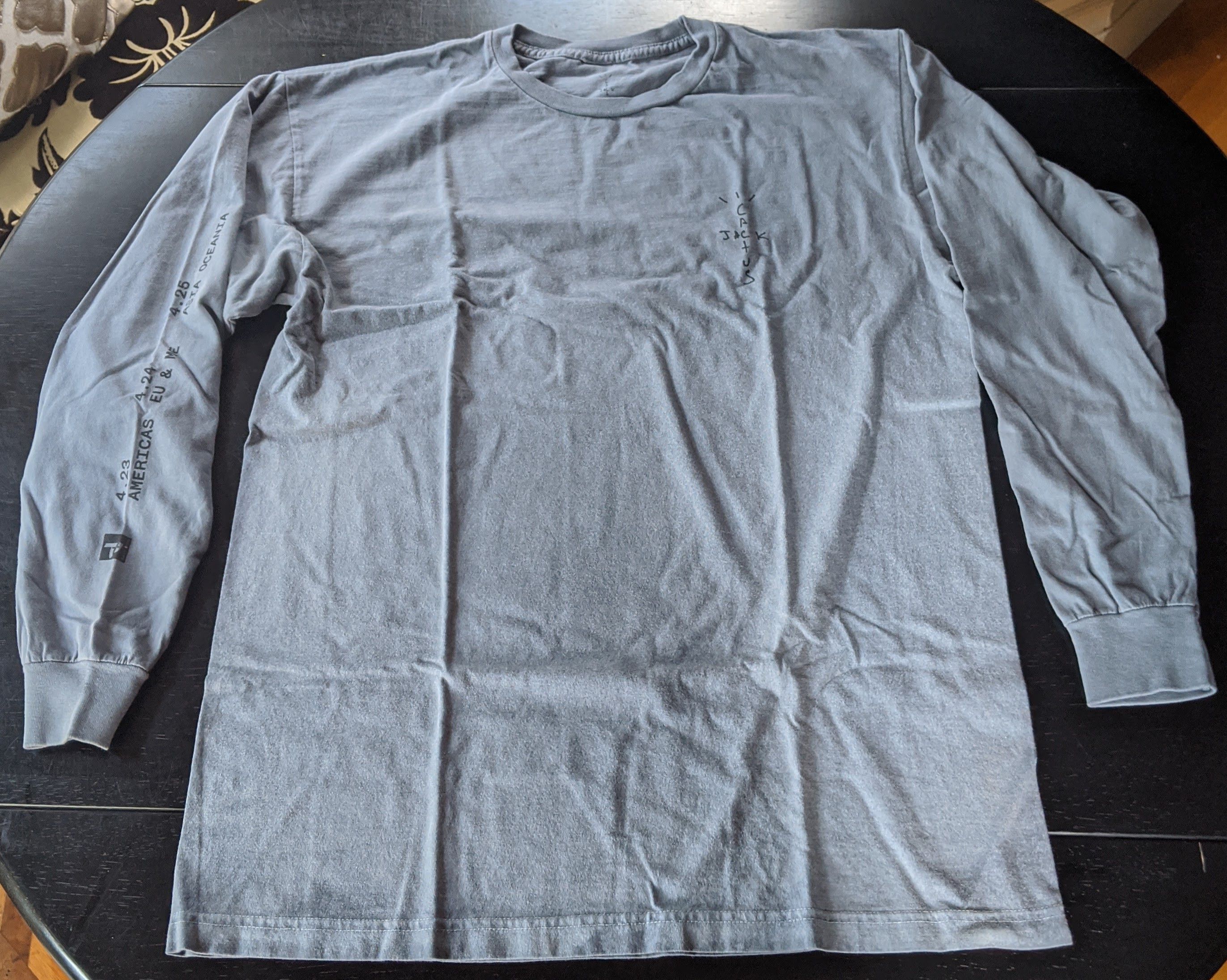 Travis Scott Travis Scott Back Bling L/S Cactus Jack Fortnite DSWT ...