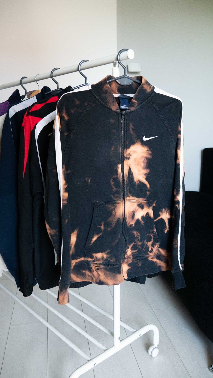 Nike Y2K Nike custom japanese streetwear bomber jacket | Grailed