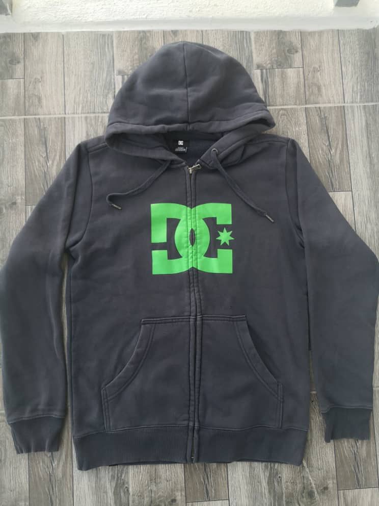 Dc Dc Hoodies Style Estilo Sun Faded Full Zipper Big Logo | Grailed