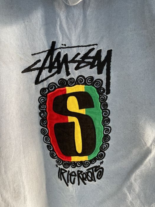 Stussy 90’s STUSSY RASTA Hoodies Fish Tail Streetwear | Grailed