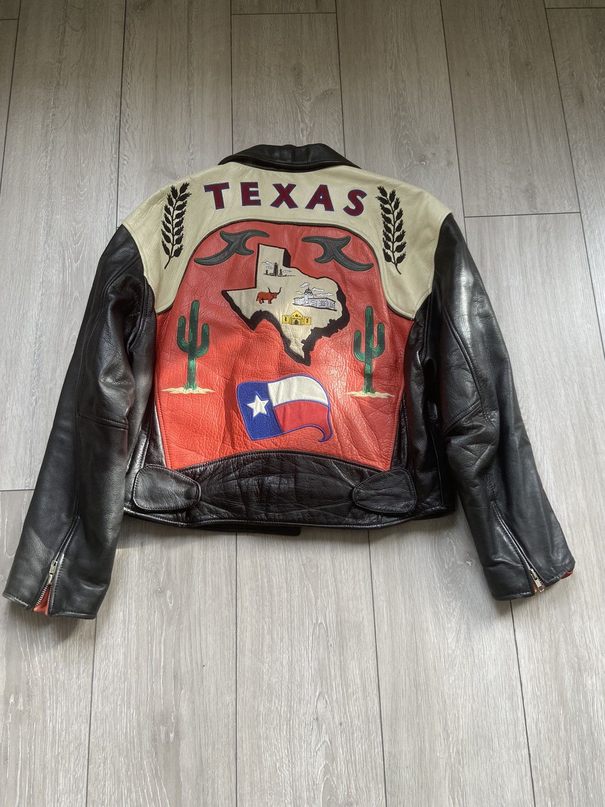Avirex Avirex Texas Leather Jacket | Grailed