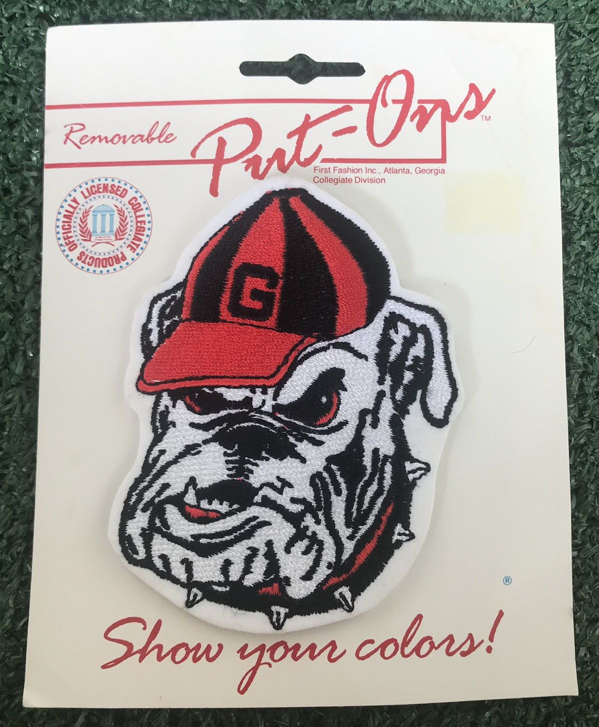 Vintage New Vintage 80’s Georgia Bulldogs UGA Embroidered Patch Pin ...