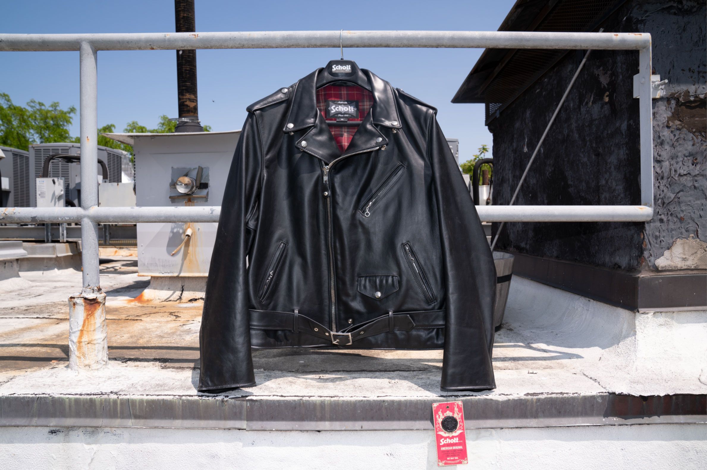 Schott NEW Schott 626 Leather Jacket: lightweight, moto style | Grailed