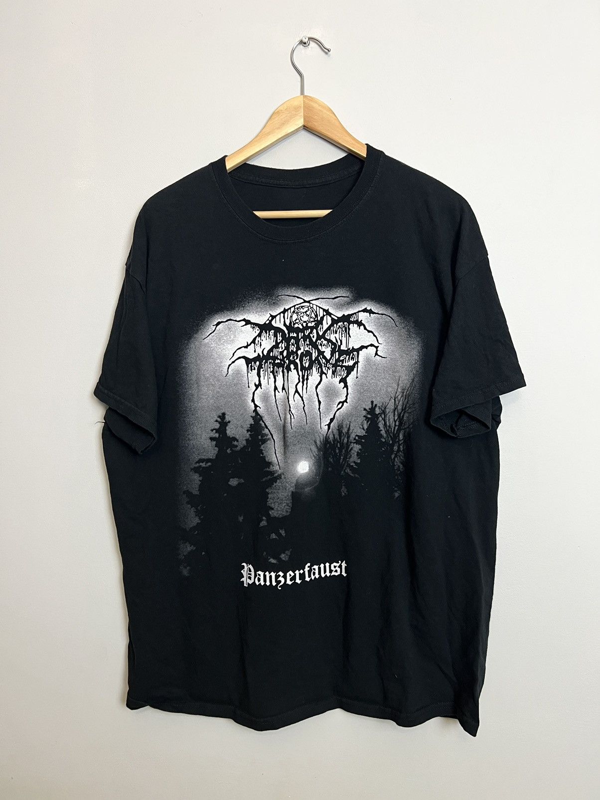 Vintage Rare 00s DARKTHRONE Panzerfaust Vintage Band Metal T-Shirt ...