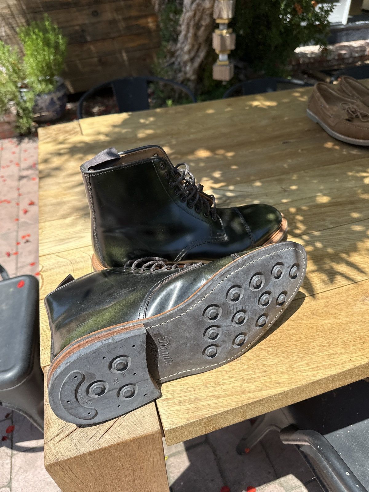 Trickers Trickers Boots (Dark Army Green) | Grailed