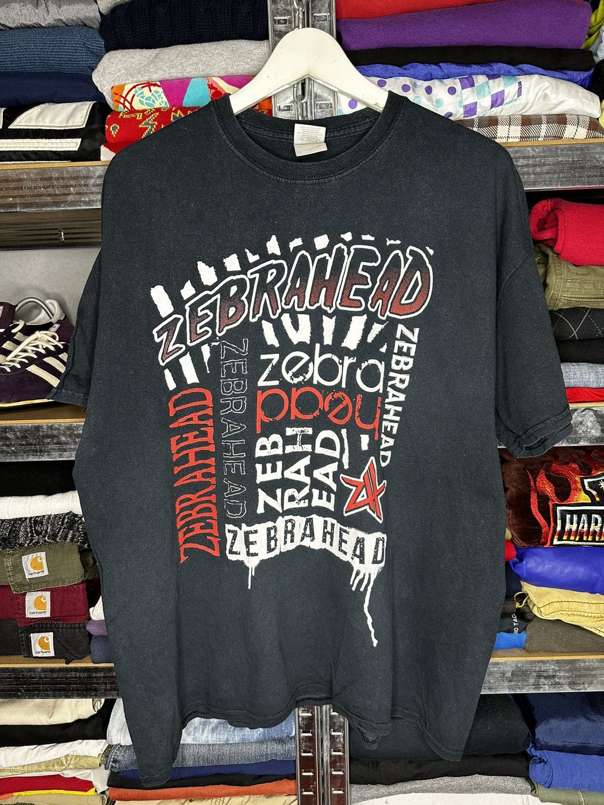 Band Tees × Vintage Vintage ZEBRAHEAD Logos MFZB Life BAND T-Shirt Punk ...