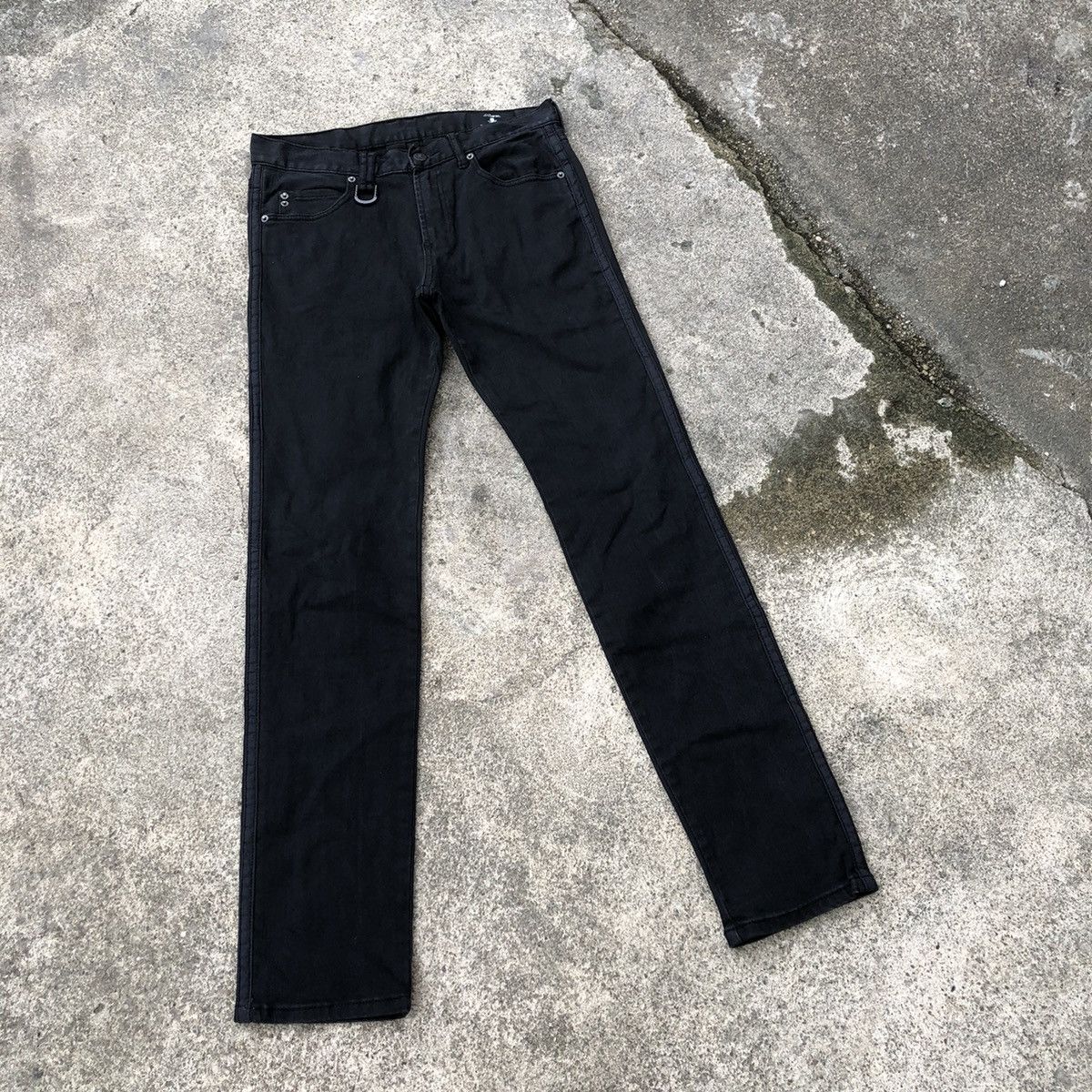 Roen 🔥Rare🔥🇯🇵Semantic Design X Roen Skulls Logo Embroidery Jeans | Grailed