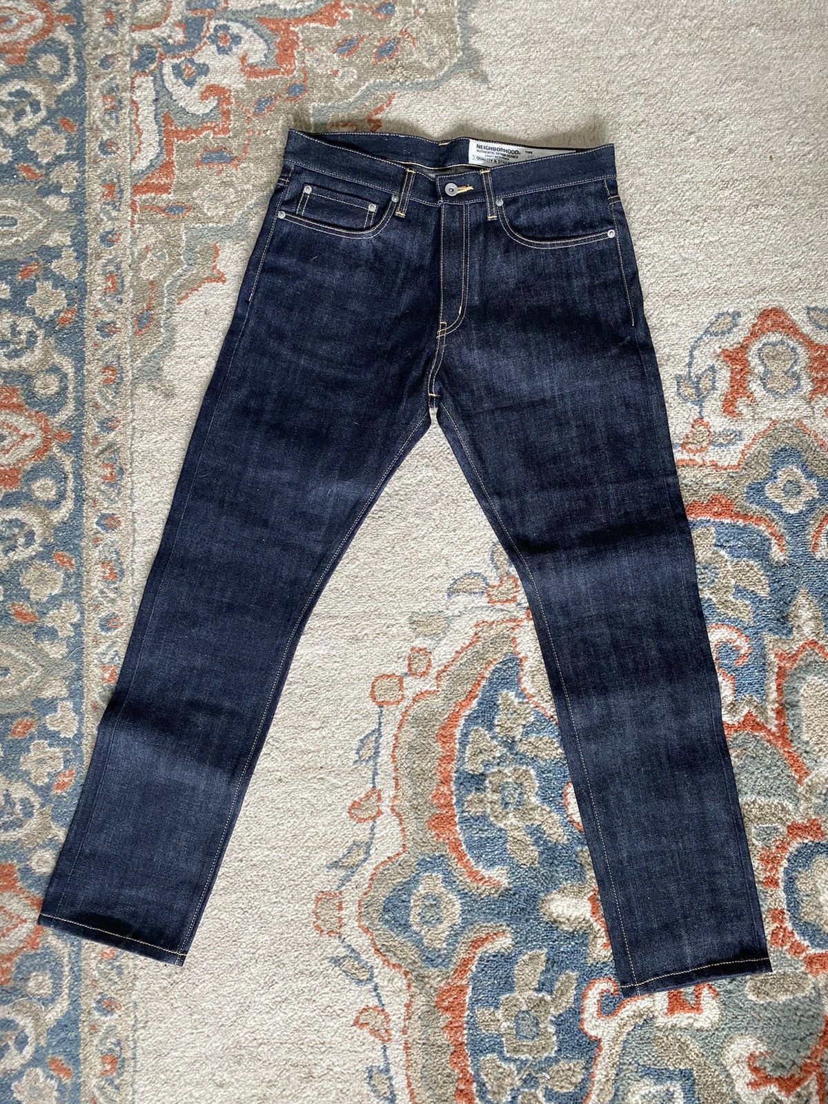 Neighborhood NEIGHBORHOOD DP Narrow Selvedge Denim Jeans | Grailed