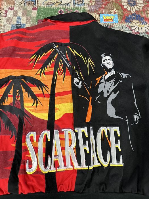 Vintage Y2K Vintage Jeff Hamilton Scarface Leather Suede Jacket | Grailed