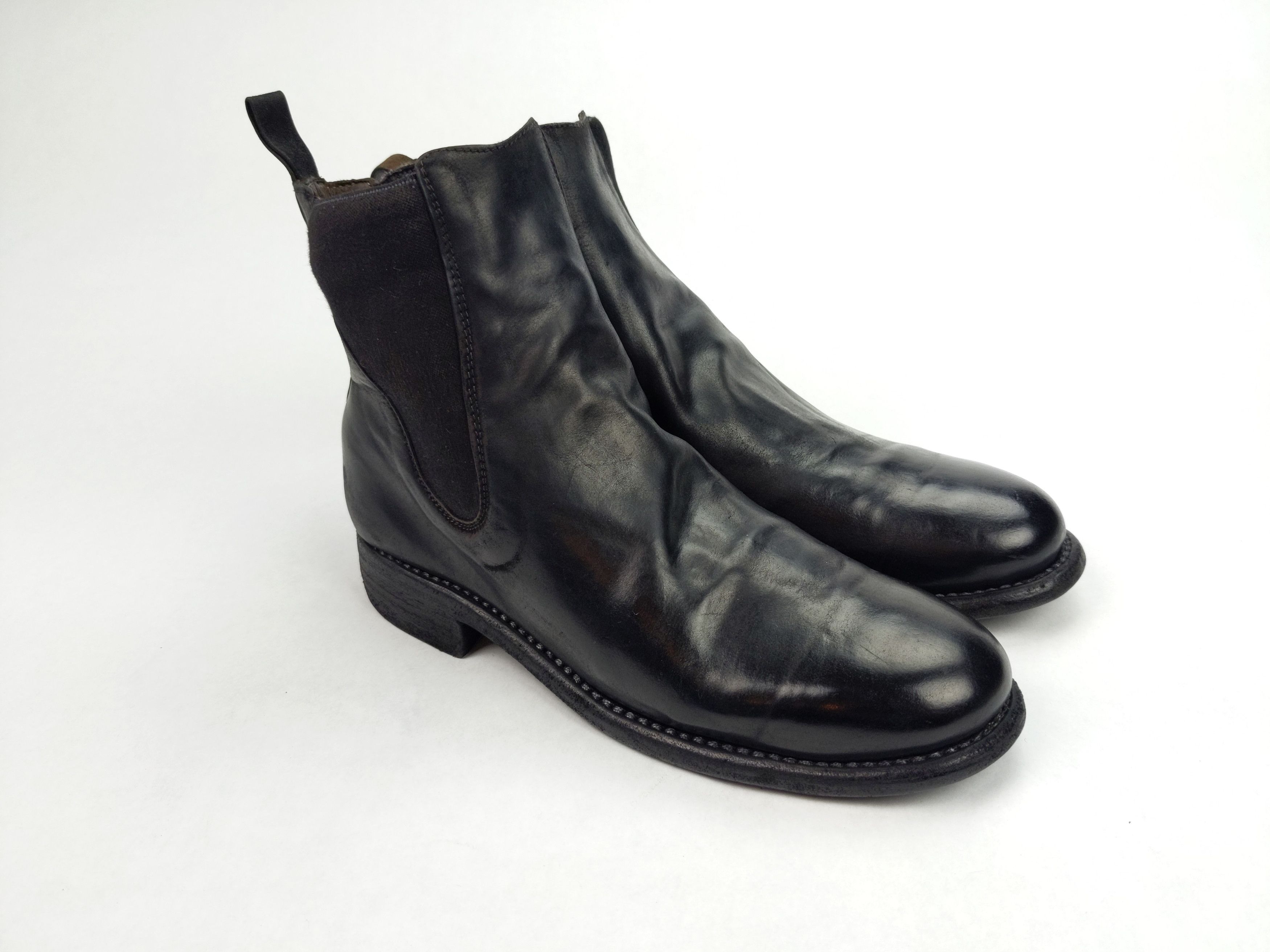 Guidi Guidi 96 Black Leather Chelsea Boots | Grailed