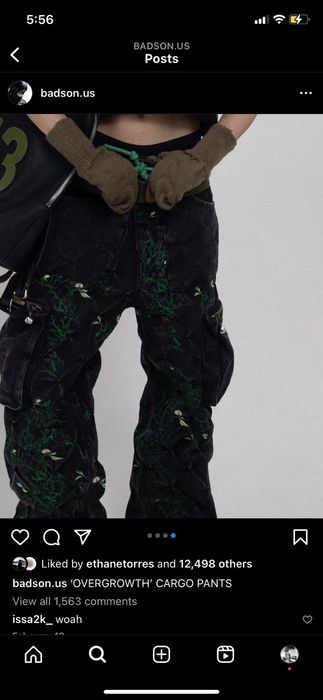 Bad Son Badson “Overgrowth” Cargo Pants | Grailed