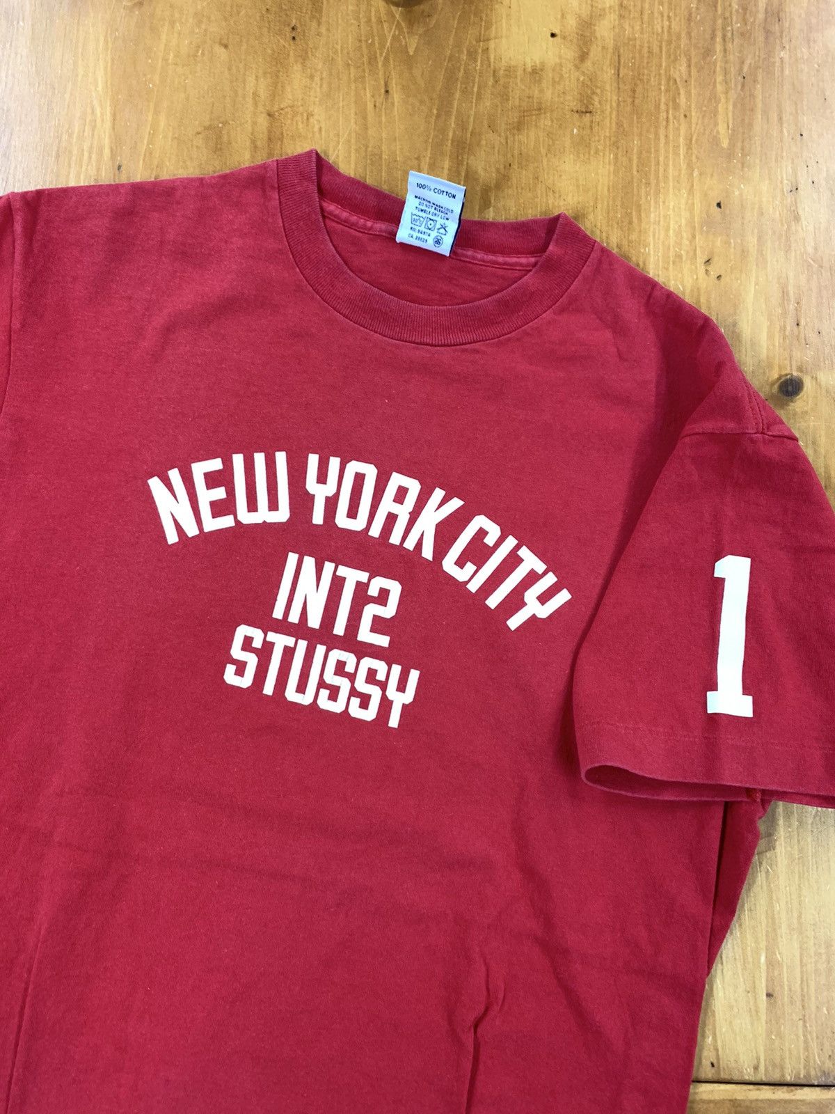 Streetwear × Stussy × Vintage Vintage 1990s Stussy New York T-Shirt | Grailed